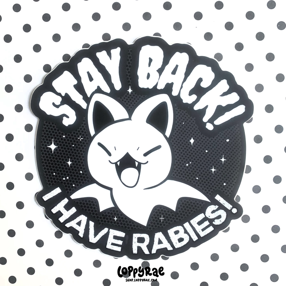 "Rabid Driver" Bumper Sticker – LoppyRae